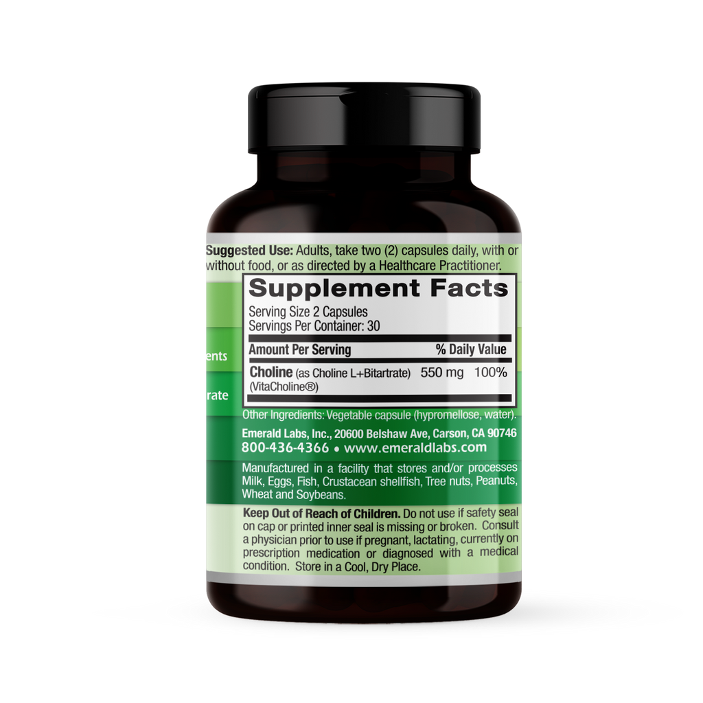VitaCholine® 550mg | Emerald Labs