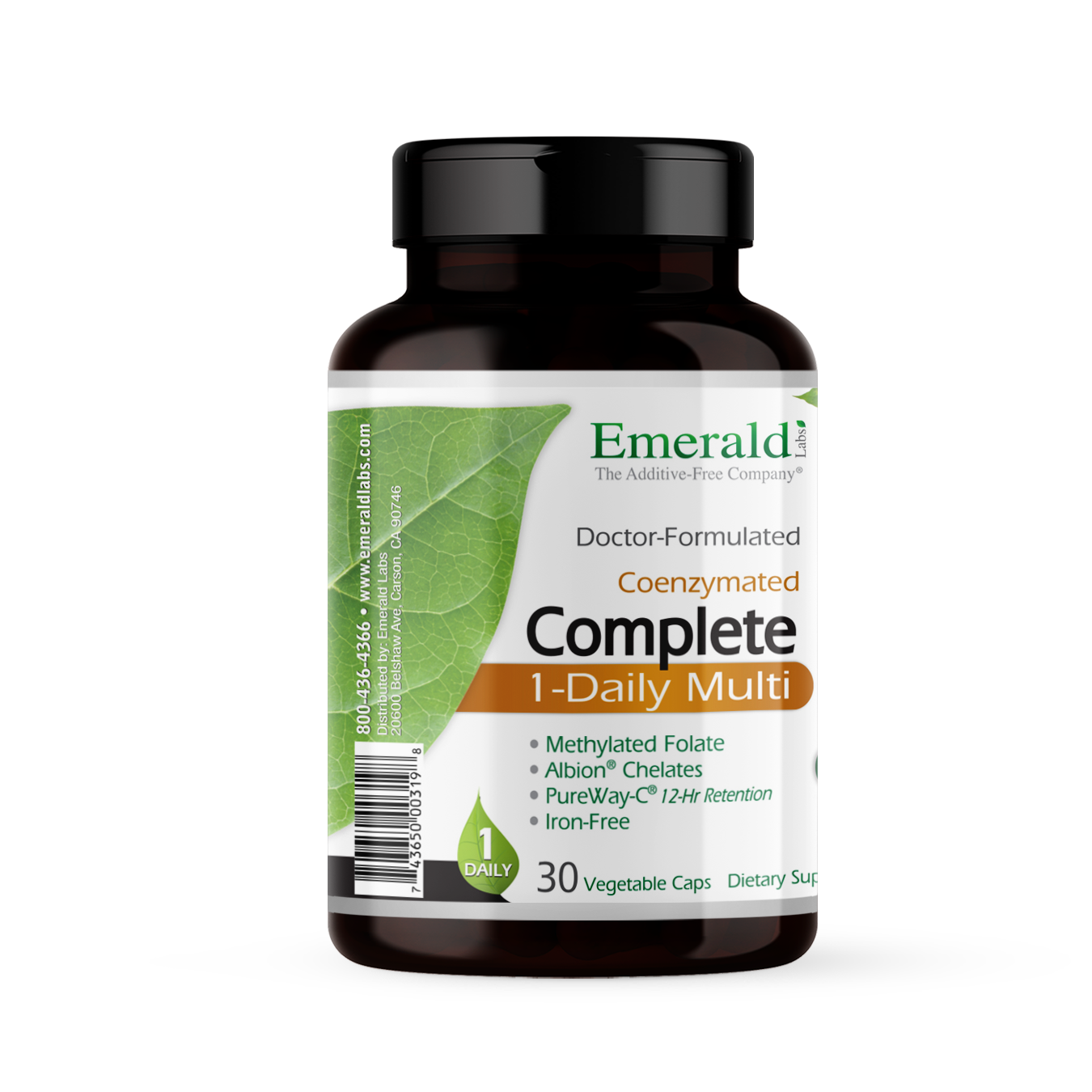 Complete 1-Daily Multi (30) | Emerald Labs