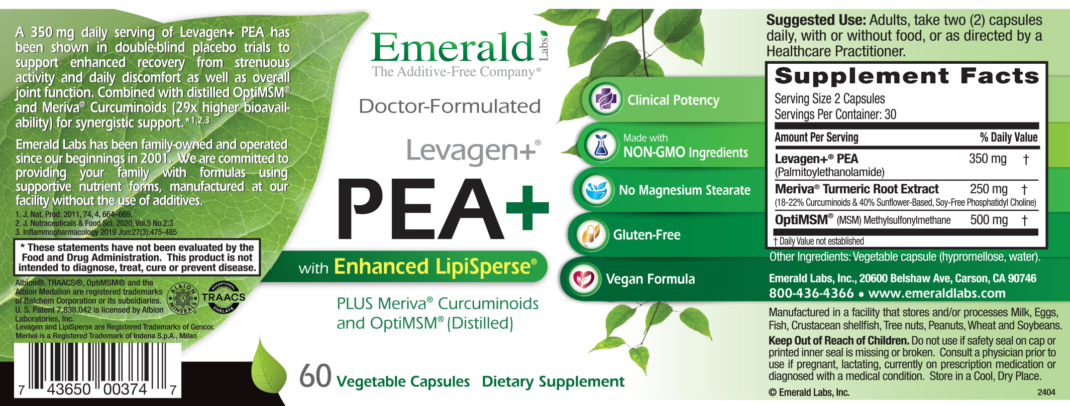 PEA+ | Emerald Labs