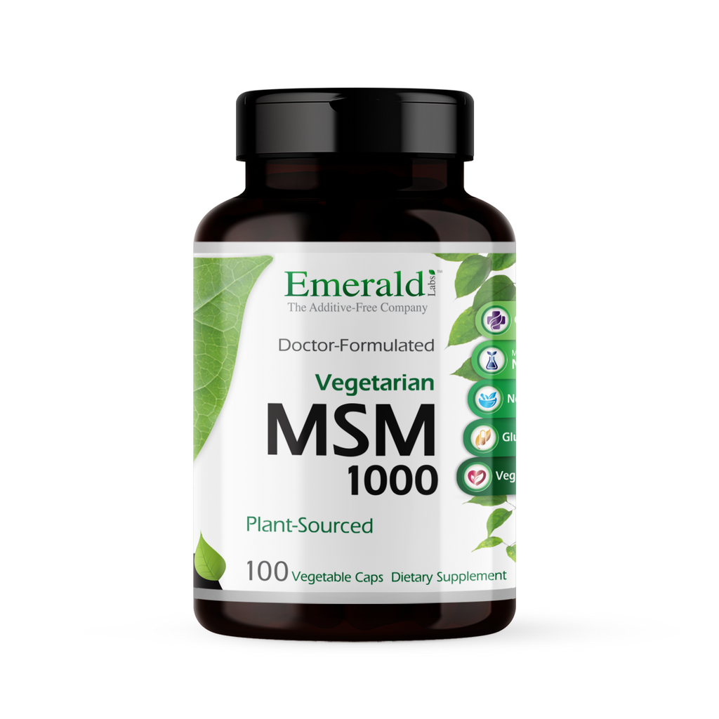 MSM 1000mg (100) | Emerald Labs